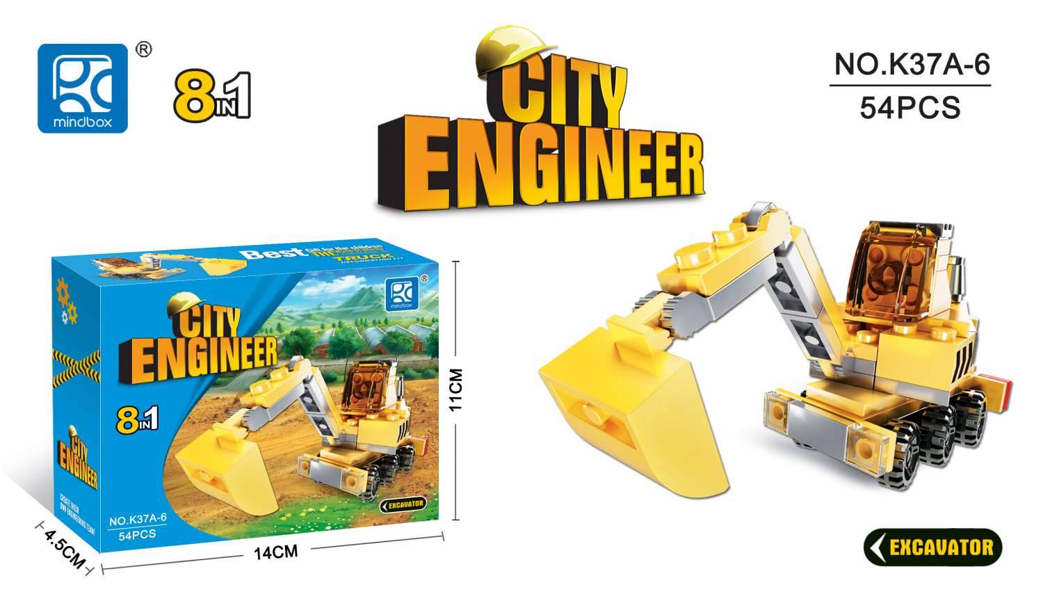 The World Of Blocks - City Engineer - Excavator