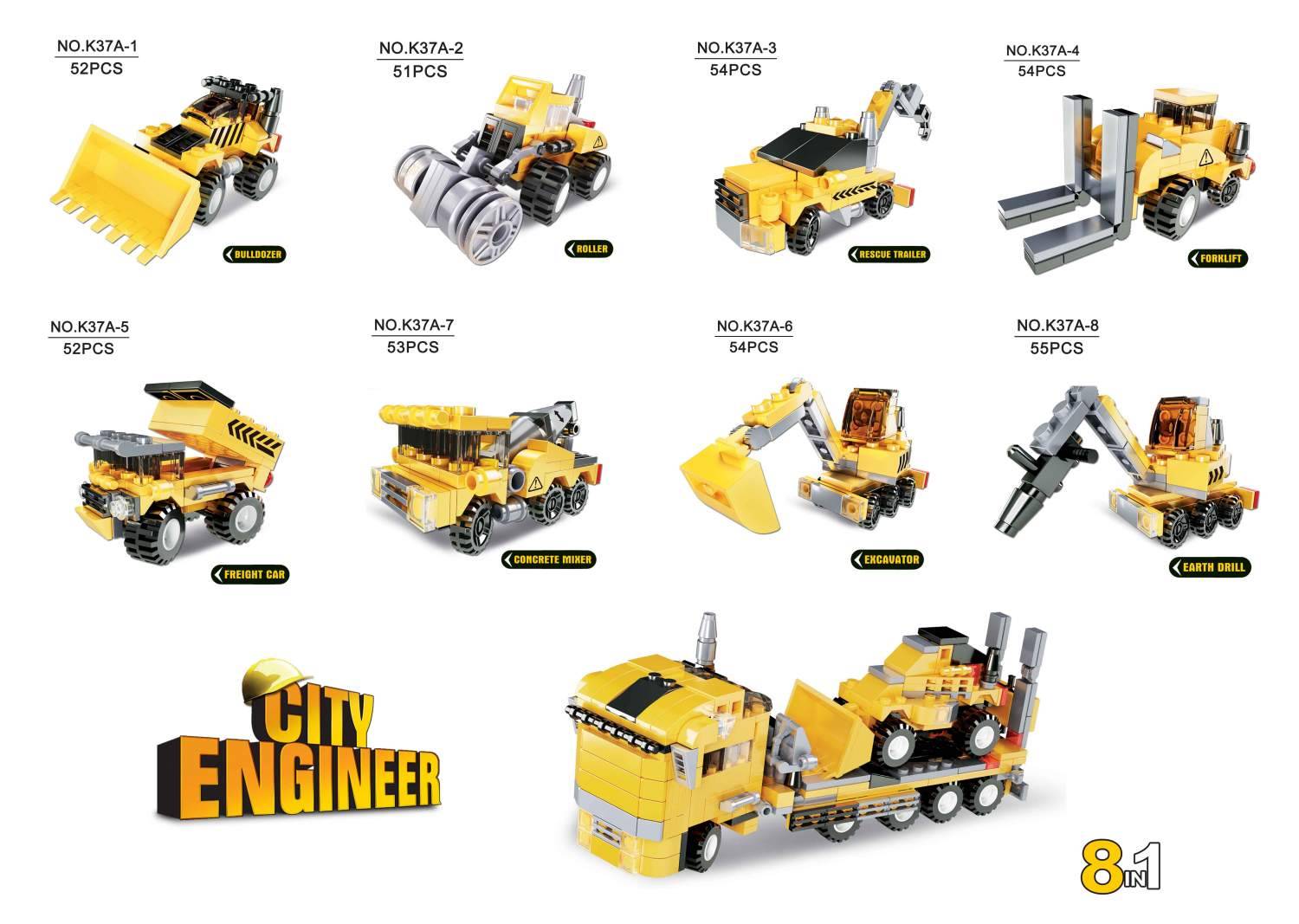 The World Of Blocks - City Engineer - Excavator